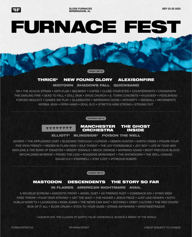 Furnace Fest Announces Updated Lineup – Squatch In The Pit